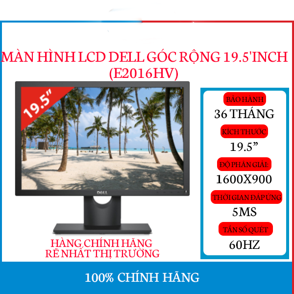 Màn hình máy tính Dell E2016HV 19.5 inch